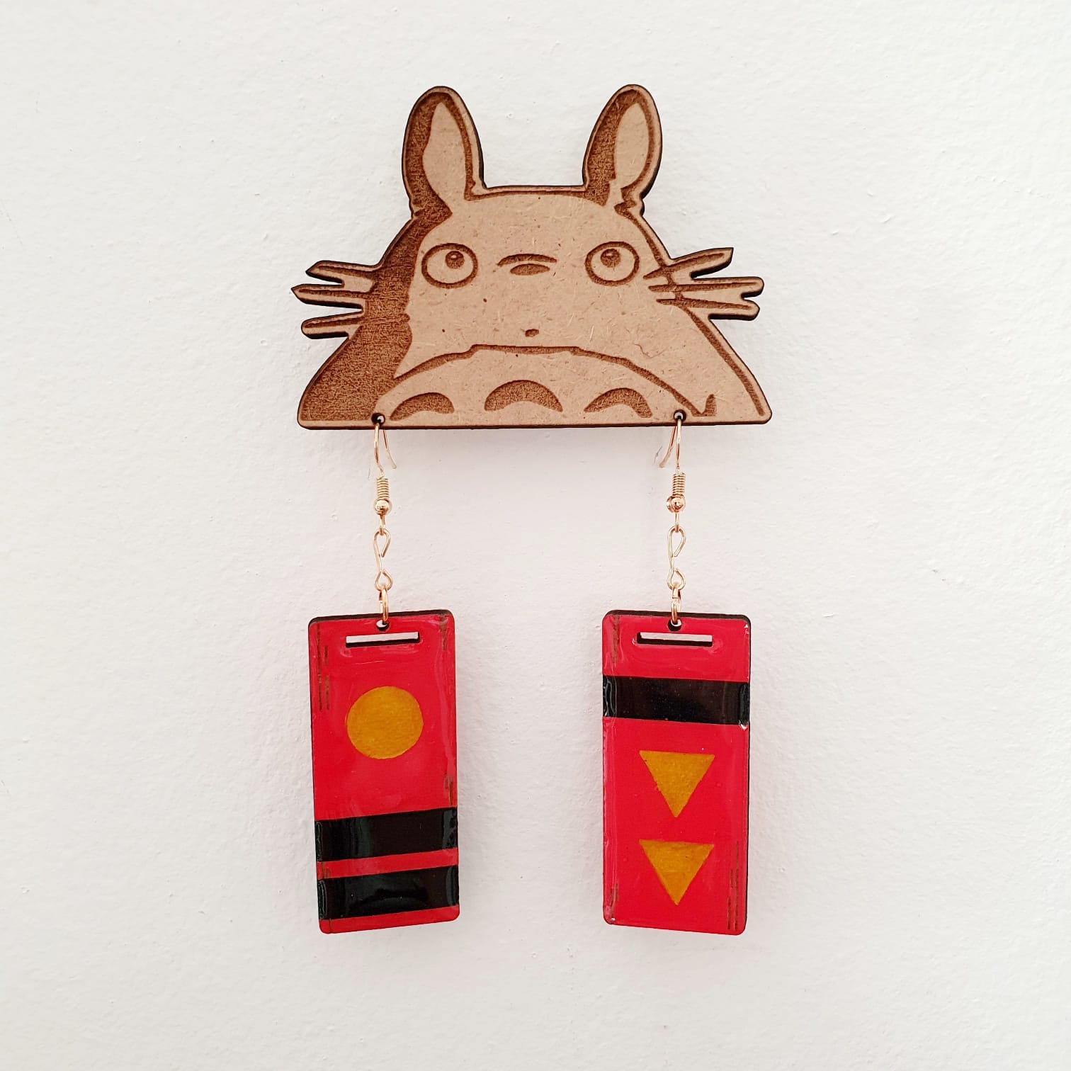 Earrings Studio Ghibli Spirited Away Bath Tokens - The Engrave Slave