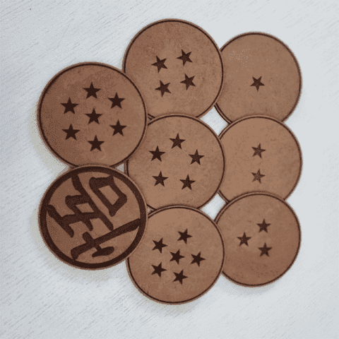 Fandom Fav Coaster Set - Anime Coasters -Dragon Ball Z-Dragon Balls-The ...
