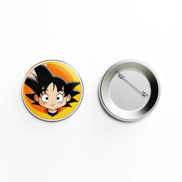 Dragon Ball Z - Anime Button Badges - The Engrave Slave